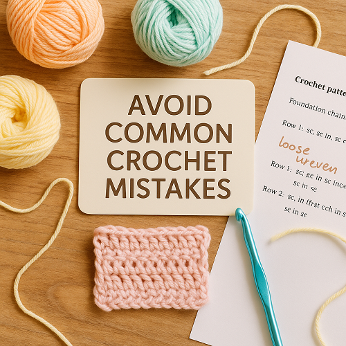 10 Mistakes Beginners Make When Learning to Crochet - Manualidades y ...